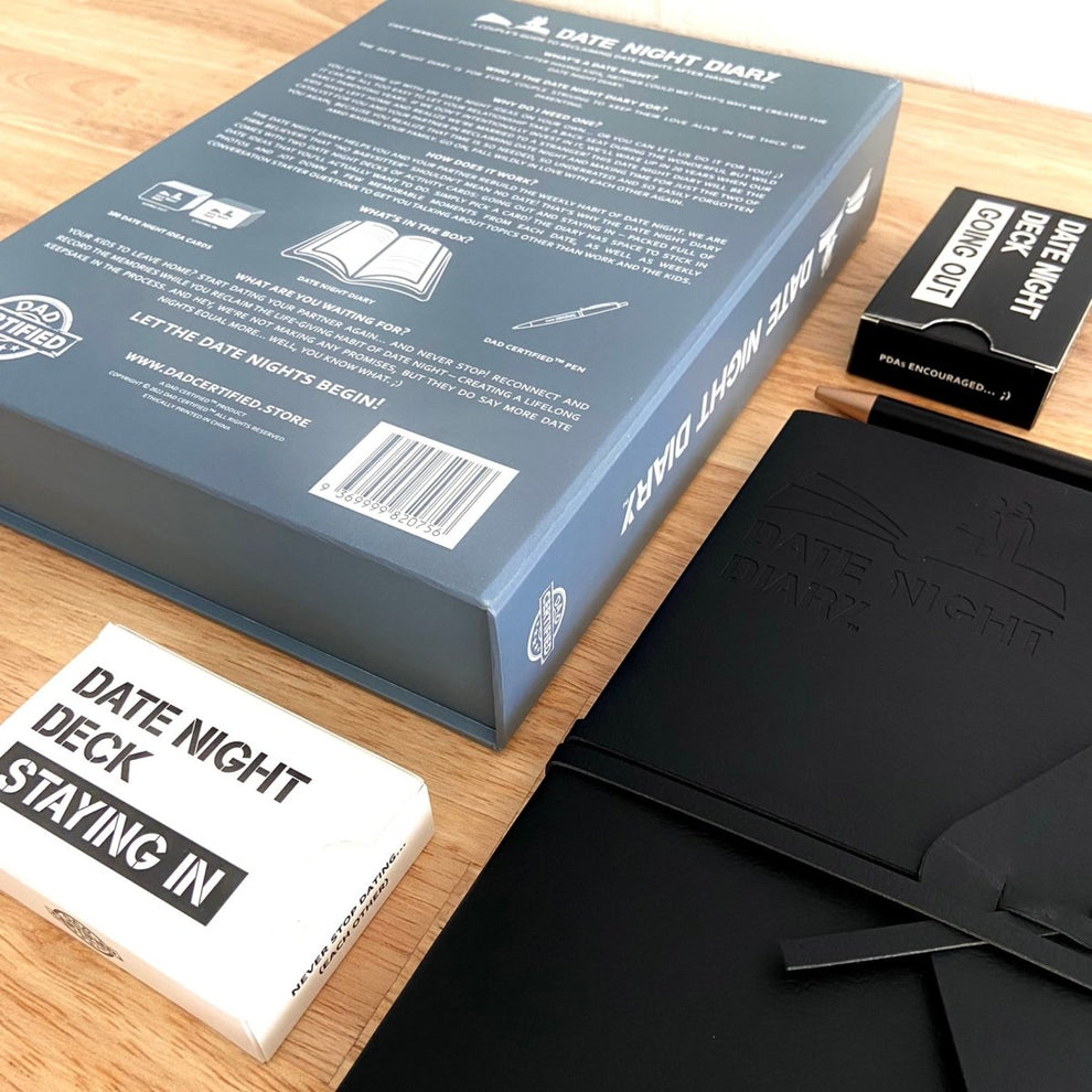 Date Night Diary - Box Set For Parents: 100 Date Night Ideas – Dad ...